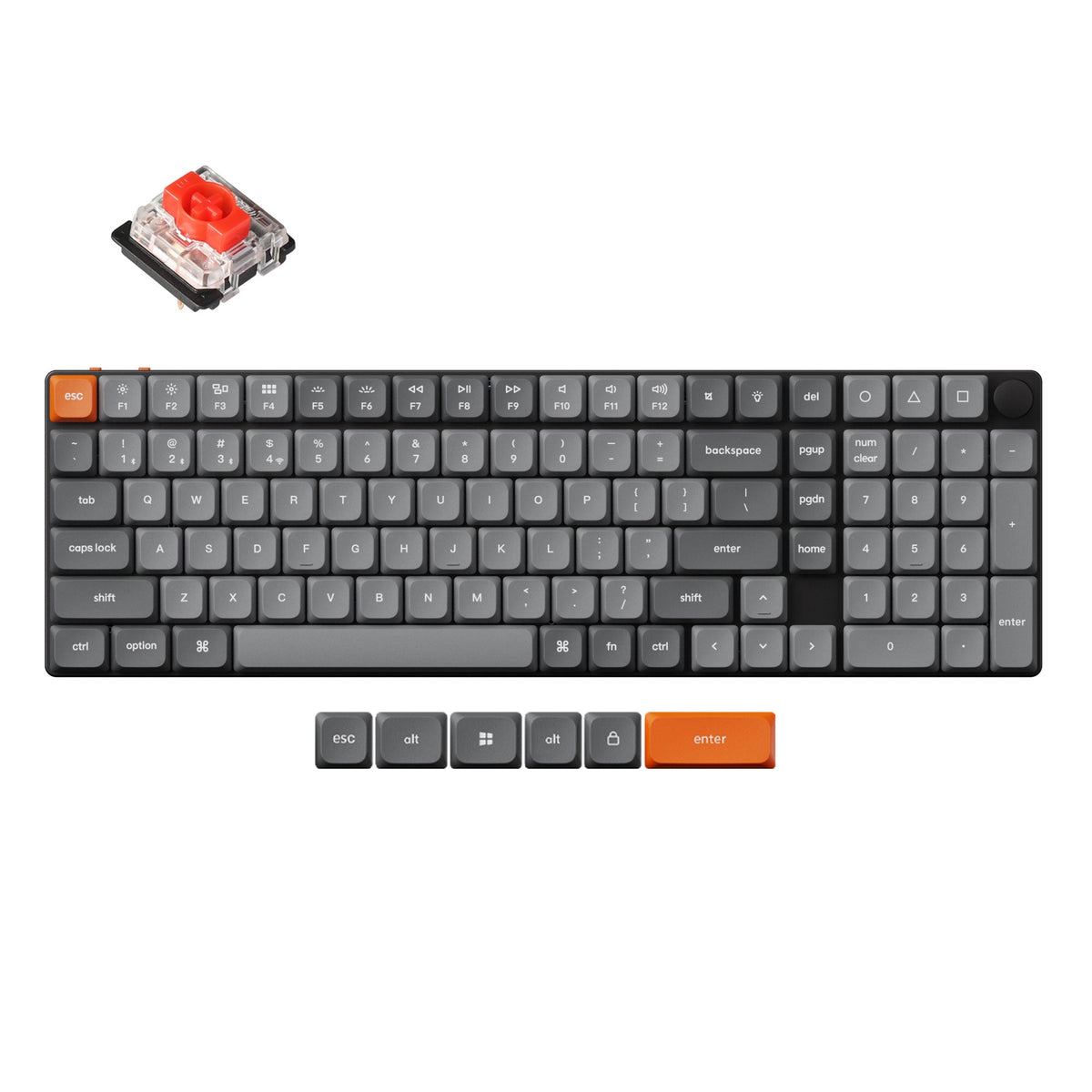 Keychron K17 Max QMK Wireless Custom Mechanical Keyboard – Keychron ...