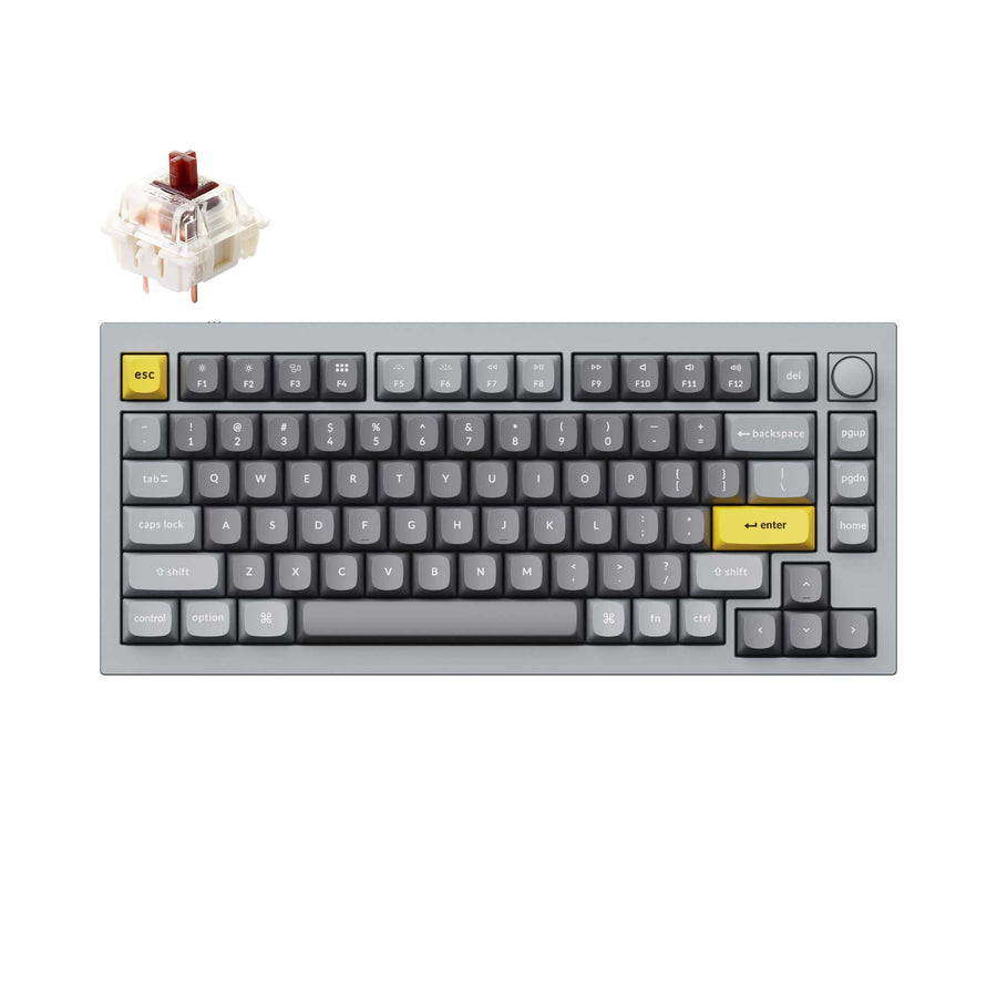 Keychron Q1 QMK Custom Mechanical Keyboard - Version 2 – Keychron Hong Kong