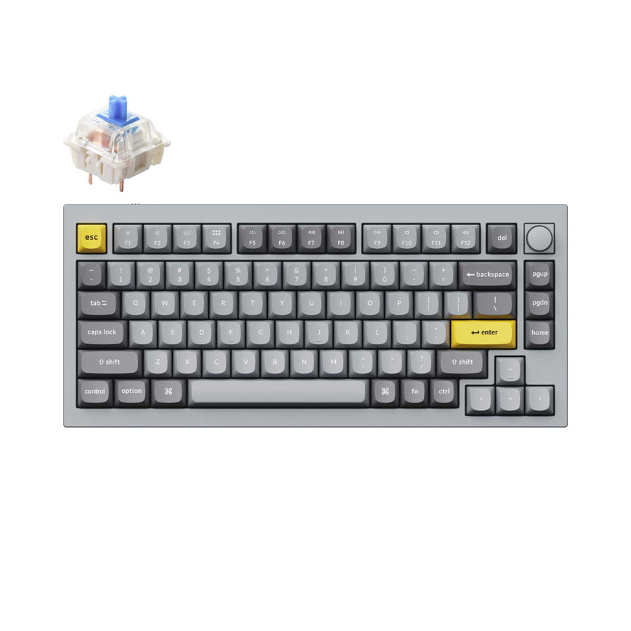 Keychron Q1 QMK Custom Mechanical Keyboard - Version 2 – Keychron Hong Kong