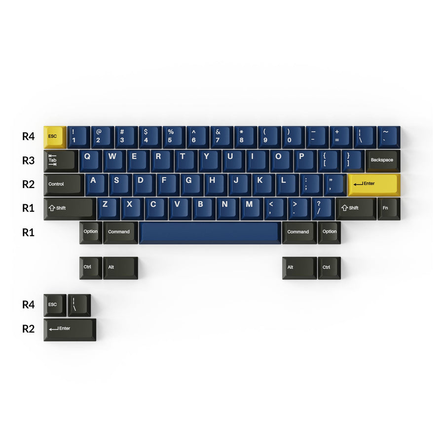 Cherry Profile Double - Shot PBT Full Set Keycaps - Royal – Keychron ...